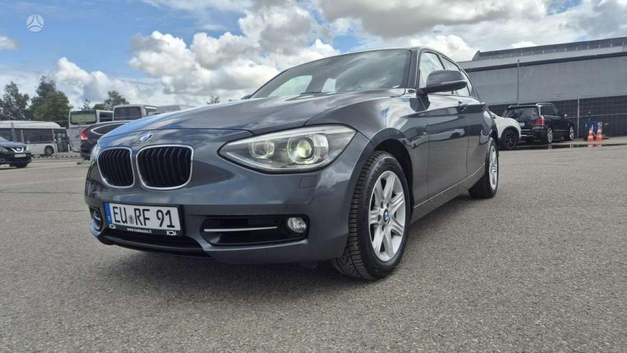 Pelēks BMW 118 2012 Marijampole, ar dzinēja tilpumu 1.60 L un nobraukumu 200 tūkst. km par 4450 €, foto 4 vietnē AUTOMOTO.COM.LV