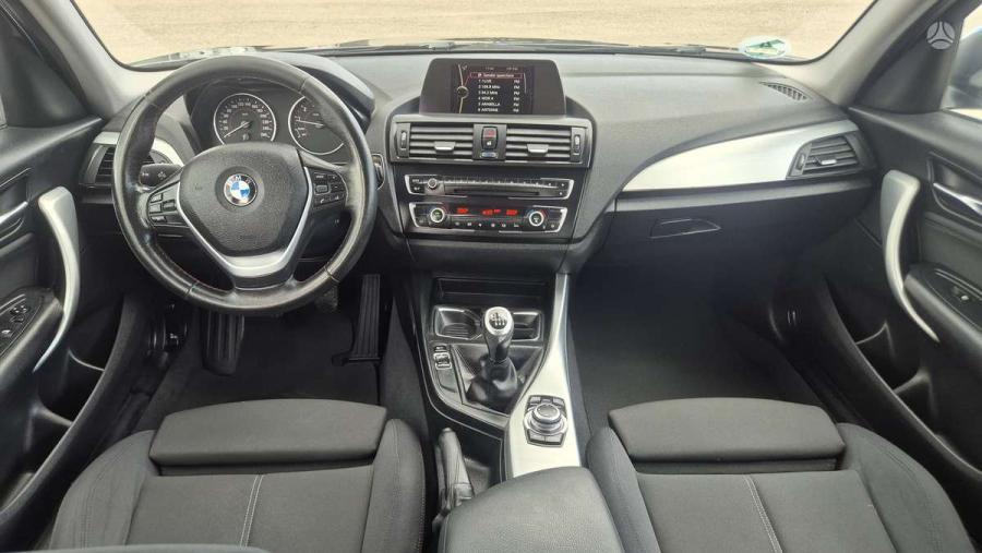 Pelēks BMW 118 2012 Marijampole, ar dzinēja tilpumu 1.60 L un nobraukumu 200 tūkst. km par 4450 €, foto 12 vietnē AUTOMOTO.COM.LV
