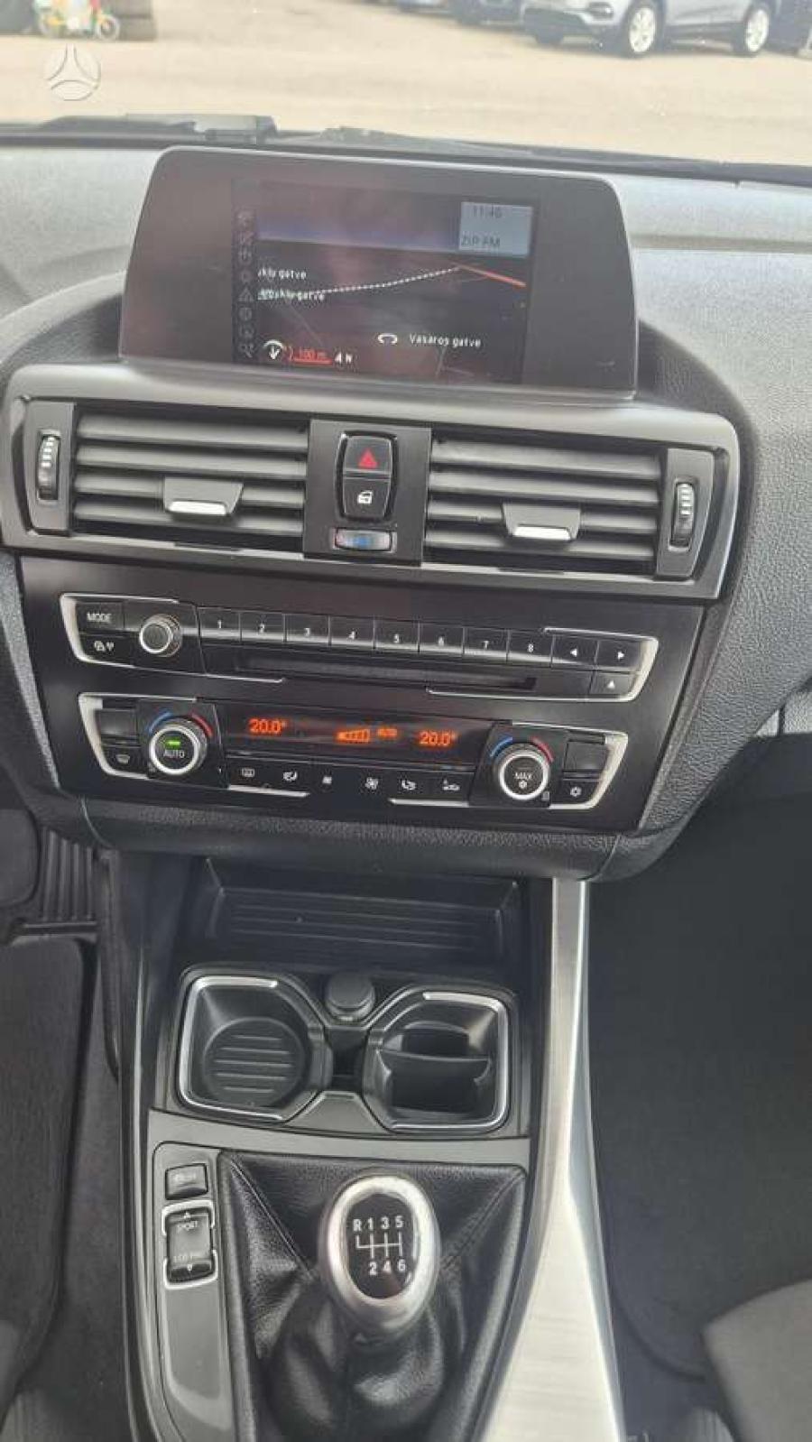 Pelēks BMW 118 2012 Marijampole, ar dzinēja tilpumu 1.60 L un nobraukumu 200 tūkst. km par 4450 €, foto 14 vietnē AUTOMOTO.COM.LV