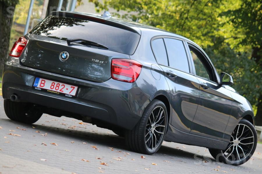 Pelēks BMW 118 2012 Rīga, ar dzinēja tilpumu 2.00 L un nobraukumu 260 tūkst. km par 5990 €, foto 3 vietnē AUTOMOTO.COM.LV