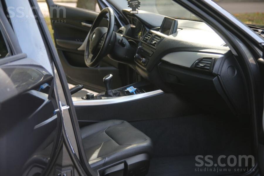 Pelēks BMW 118 2012 Rīga, ar dzinēja tilpumu 2.00 L un nobraukumu 260 tūkst. km par 5990 €, foto 17 vietnē AUTOMOTO.COM.LV