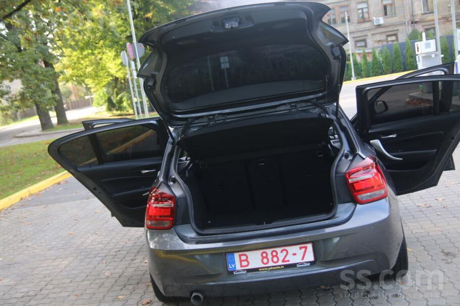 Pelēks BMW 118 2012 Rīga, ar dzinēja tilpumu 2.00 L un nobraukumu 260 tūkst. km par 5990 €, foto 20 vietnē AUTOMOTO.COM.LV