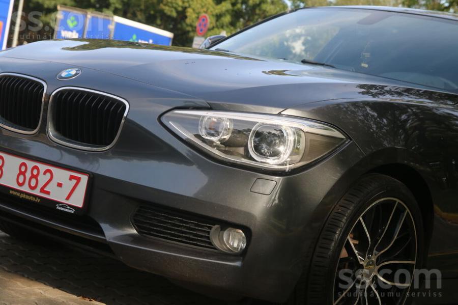 Pelēks BMW 118 2012 Rīga, ar dzinēja tilpumu 2.00 L un nobraukumu 260 tūkst. km par 5990 €, foto 21 vietnē AUTOMOTO.COM.LV