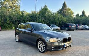 Grey BMW 118 2012 in Ogre, with an engine capacity of 1.60 L and mileage of 157 thousand km for 5200 €, photo  on AUTOMOTO.COM.LV