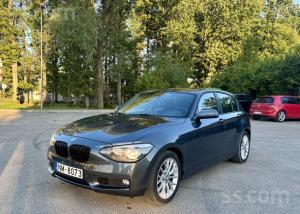 Grey BMW 118 2012 in Ogre, with an engine capacity of 1.60 L and mileage of 157 thousand km for 5200 €, photo 3 on AUTOMOTO.COM.LV