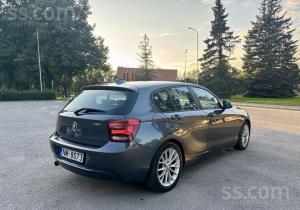 Grey BMW 118 2012 in Ogre, with an engine capacity of 1.60 L and mileage of 157 thousand km for 5200 €, photo 4 on AUTOMOTO.COM.LV