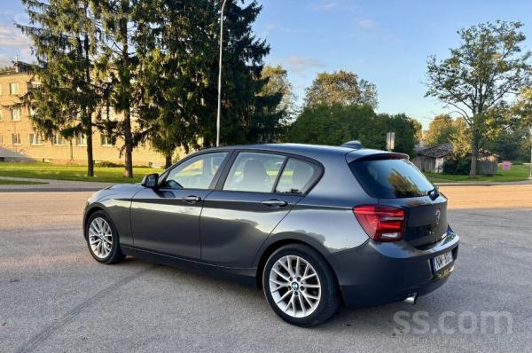 Pelēks BMW 118 2012 Ogre, ar dzinēja tilpumu 1.60 L un nobraukumu 157 tūkst. km par 5200 €, foto 5 vietnē AUTOMOTO.COM.LV