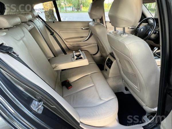 Grey BMW 118 2013 in Riga, with an engine capacity of 2.00 L and mileage of 0 thousand km for 6950 €, photo 7 on AUTOMOTO.COM.LV