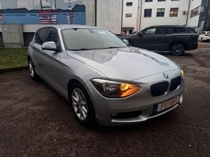 Grey BMW 118 2013 in Elektrenai, with an engine capacity of 2.00 L and mileage of 281 thousand km for 4999 €, photo 2 on AUTOMOTO.COM.LV