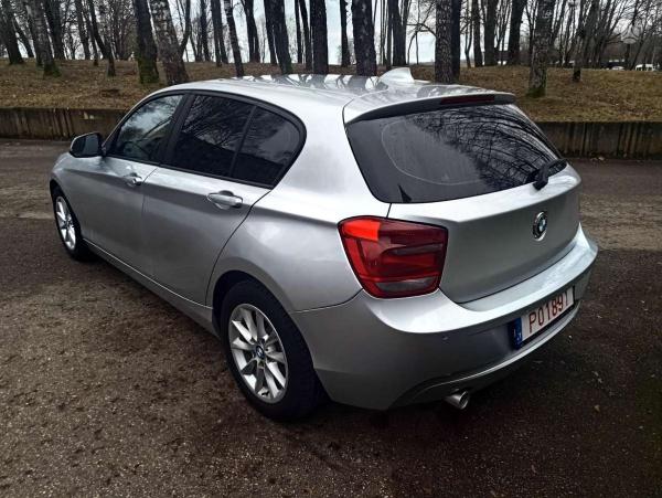 Pelēks BMW 118 2013 Elektrėnai, ar dzinēja tilpumu 2.00 L un nobraukumu 281 tūkst. km par 4999 €, foto 3 vietnē AUTOMOTO.COM.LV