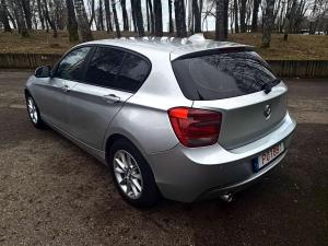 Grey BMW 118 2013 in Elektrenai, with an engine capacity of 2.00 L and mileage of 281 thousand km for 4999 €, photo 3 on AUTOMOTO.COM.LV