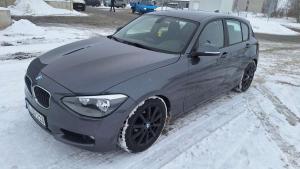 Pelēks BMW 118 2013 Kauņa, ar dzinēja tilpumu 2.00 L un nobraukumu 269 tūkst. km par 5500 €, foto 3 vietnē AUTOMOTO.COM.LV
