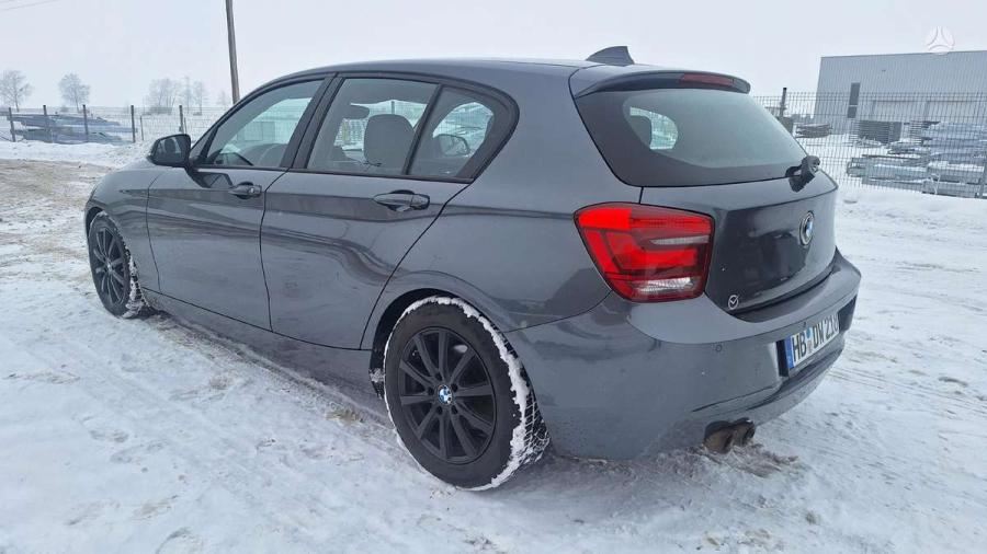 Pelēks BMW 118 2013 Kauņa, ar dzinēja tilpumu 2.00 L un nobraukumu 269 tūkst. km par 5500 €, foto 8 vietnē AUTOMOTO.COM.LV