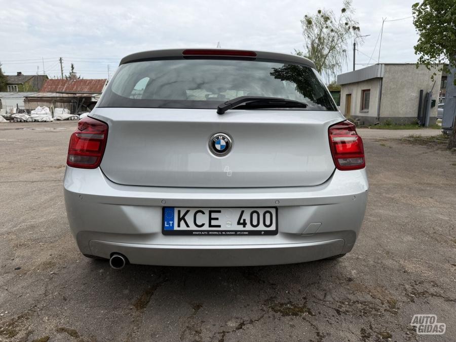 Grey BMW 118 2013 in Kaunas, with an engine capacity of 2.00 L and mileage of 291 thousand km for 4900 €, photo 5 on AUTOMOTO.COM.LV