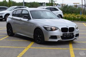 Grey BMW 118 2013 in Vilnius, with an engine capacity of 2.00 L and mileage of 212 thousand km for 6400 €, photo 4 on AUTOMOTO.COM.LV