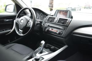 Grey BMW 118 2013 in Vilnius, with an engine capacity of 2.00 L and mileage of 212 thousand km for 6400 €, photo 11 on AUTOMOTO.COM.LV