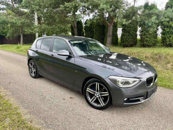 Grey BMW 118 2013 in Vilnius, with an engine capacity of 1.60 L and mileage of 315 thousand km for 5650 €, photo 2 on AUTOMOTO.COM.LV