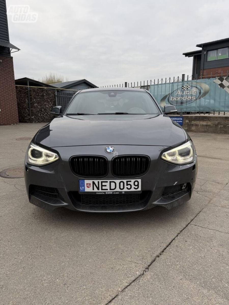 Pelēks BMW 118 2014 Telšiai, ar dzinēja tilpumu 2.00 L un nobraukumu 259 tūkst. km par 6850 €, foto 3 vietnē AUTOMOTO.COM.LV