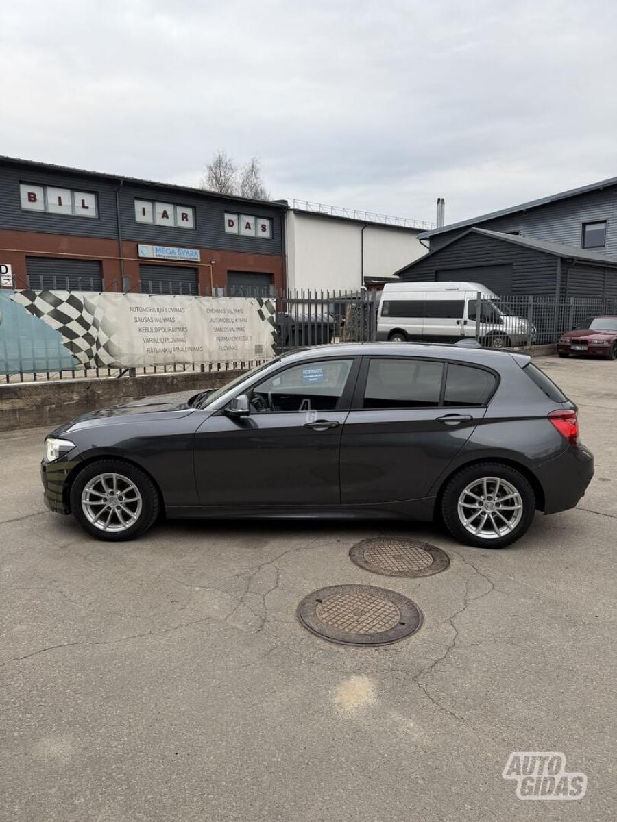 Pelēks BMW 118 2014 Telšiai, ar dzinēja tilpumu 2.00 L un nobraukumu 259 tūkst. km par 6850 €, foto 5 vietnē AUTOMOTO.COM.LV
