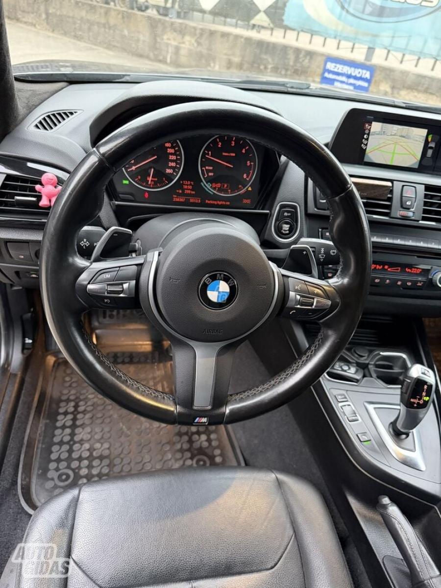 Pelēks BMW 118 2014 Telšiai, ar dzinēja tilpumu 2.00 L un nobraukumu 259 tūkst. km par 6850 €, foto 14 vietnē AUTOMOTO.COM.LV