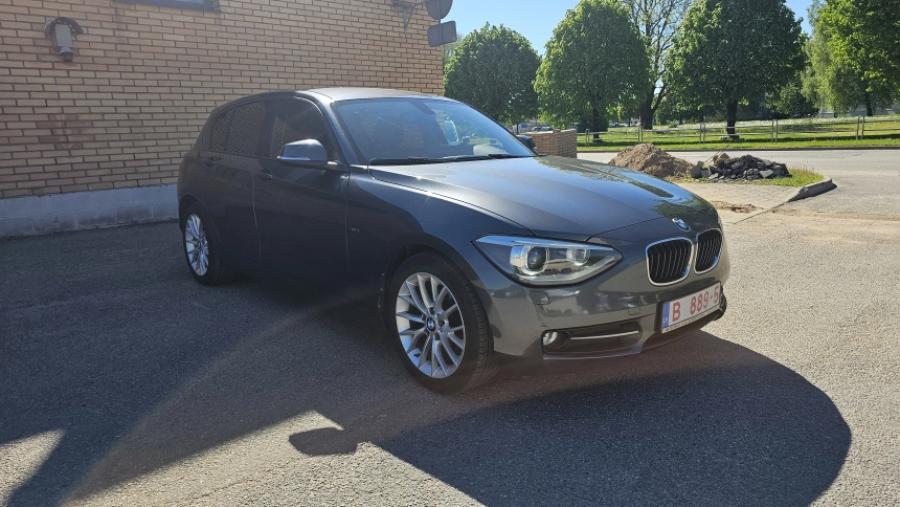 Pelēks BMW 118 2014 Rīga, ar dzinēja tilpumu 2.00 L un nobraukumu 187 tūkst. km par 9950 €, foto 5 vietnē AUTOMOTO.COM.LV