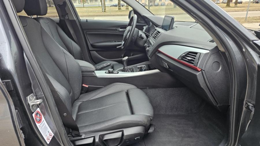 Pelēks BMW 118 2014 Rīga, ar dzinēja tilpumu 2.00 L un nobraukumu 187 tūkst. km par 9950 €, foto 9 vietnē AUTOMOTO.COM.LV