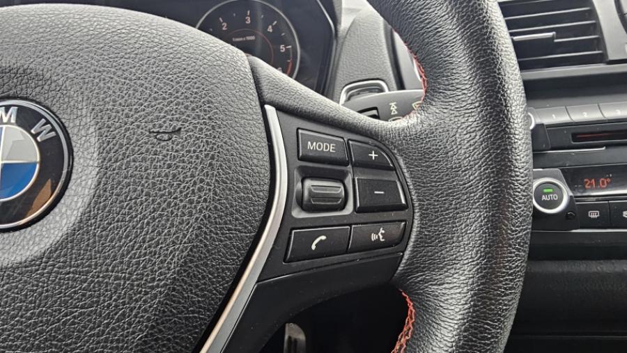 Pelēks BMW 118 2014 Rīga, ar dzinēja tilpumu 2.00 L un nobraukumu 187 tūkst. km par 9950 €, foto 23 vietnē AUTOMOTO.COM.LV