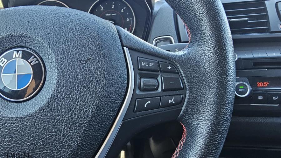 Pelēks BMW 118 2014 Rīga, ar dzinēja tilpumu 2.00 L un nobraukumu 187 tūkst. km par 9950 €, foto 34 vietnē AUTOMOTO.COM.LV