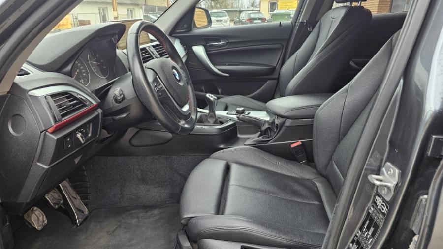 Pelēks BMW 118 2014 Rīga, ar dzinēja tilpumu 2.00 L un nobraukumu 187 tūkst. km par 9950 €, foto 39 vietnē AUTOMOTO.COM.LV
