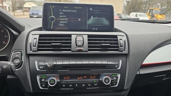 Grey BMW 118 2014 in Riga, with an engine capacity of 2.00 L and mileage of 187 thousand km for 9950 €, photo 7 on AUTOMOTO.COM.LV