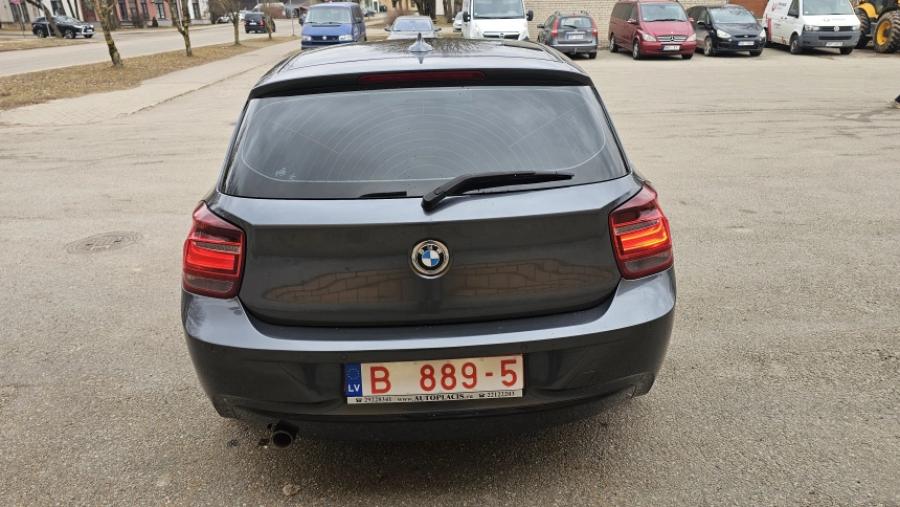 Pelēks BMW 118 2014 Rīga, ar dzinēja tilpumu 2.00 L un nobraukumu 187 tūkst. km par 9950 €, foto 25 vietnē AUTOMOTO.COM.LV