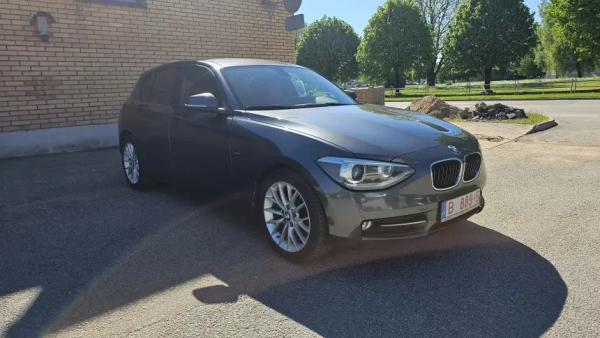 Pelēks BMW 118 2014 Rīga, ar dzinēja tilpumu 2.00 L un nobraukumu 187 tūkst. km par 8950 €, foto 3 vietnē AUTOMOTO.COM.LV