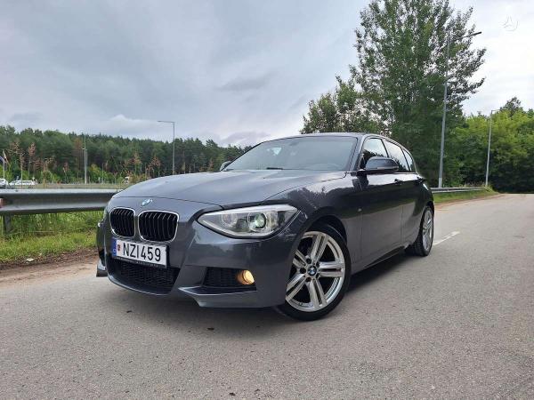 Pelēks BMW 118 2014 Viļņa, ar dzinēja tilpumu 2.00 L un nobraukumu 123 tūkst. km par 8999 €, foto 1 vietnē AUTOMOTO.COM.LV