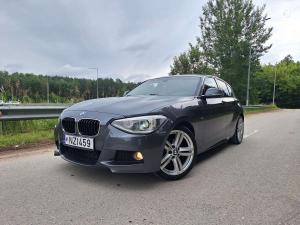 Pelēks BMW 118 2014 Viļņa, ar dzinēja tilpumu 2.00 L un nobraukumu 123 tūkst. km par 8999 €, foto  vietnē AUTOMOTO.COM.LV