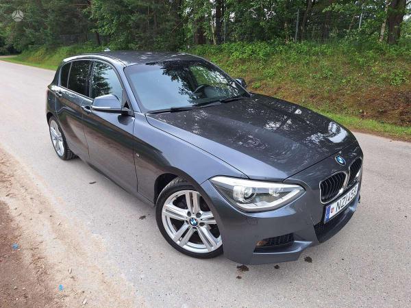 Pelēks BMW 118 2014 Viļņa, ar dzinēja tilpumu 2.00 L un nobraukumu 123 tūkst. km par 8999 €, foto 4 vietnē AUTOMOTO.COM.LV
