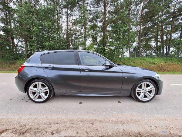 Pelēks BMW 118 2014 Viļņa, ar dzinēja tilpumu 2.00 L un nobraukumu 123 tūkst. km par 8999 €, foto 6 vietnē AUTOMOTO.COM.LV