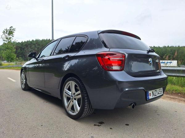Pelēks BMW 118 2014 Viļņa, ar dzinēja tilpumu 2.00 L un nobraukumu 123 tūkst. km par 8999 €, foto 10 vietnē AUTOMOTO.COM.LV