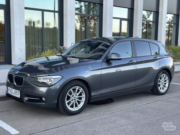 Pelēks BMW 118 2014 Viļņa, ar dzinēja tilpumu 2.00 L un nobraukumu 280 tūkst. km par 4900 €, foto 4 vietnē AUTOMOTO.COM.LV
