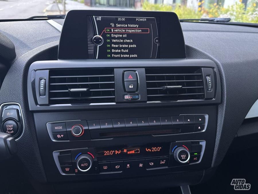 Pelēks BMW 118 2014 Viļņa, ar dzinēja tilpumu 2.00 L un nobraukumu 280 tūkst. km par 4900 €, foto 15 vietnē AUTOMOTO.COM.LV