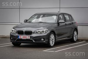 Grey BMW 118 2015 in Riga, with an engine capacity of 1.60 L and mileage of 169 thousand km for 8450 €, photo  on AUTOMOTO.COM.LV