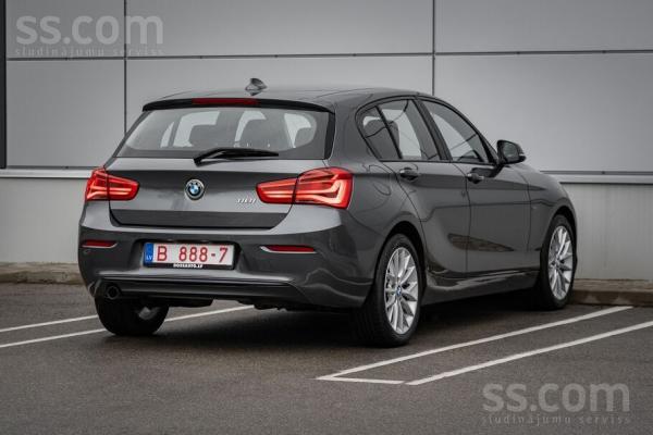 Pelēks BMW 118 2015 Rīga, ar dzinēja tilpumu 1.60 L un nobraukumu 169 tūkst. km par 8450 €, foto 5 vietnē AUTOMOTO.COM.LV