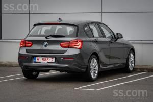 Grey BMW 118 2015 in Riga, with an engine capacity of 1.60 L and mileage of 169 thousand km for 8450 €, photo 5 on AUTOMOTO.COM.LV