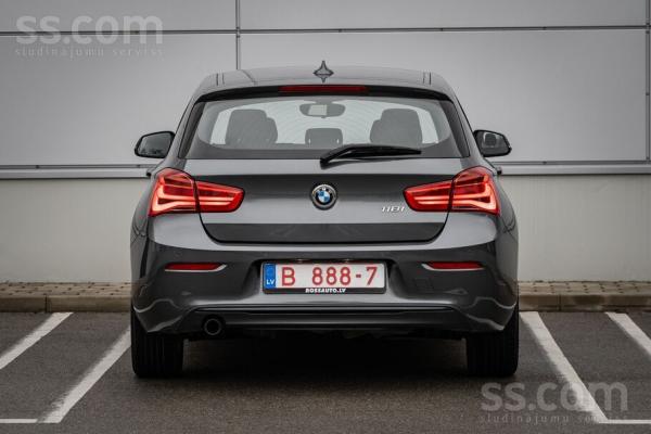 Pelēks BMW 118 2015 Rīga, ar dzinēja tilpumu 1.60 L un nobraukumu 169 tūkst. km par 8450 €, foto 6 vietnē AUTOMOTO.COM.LV