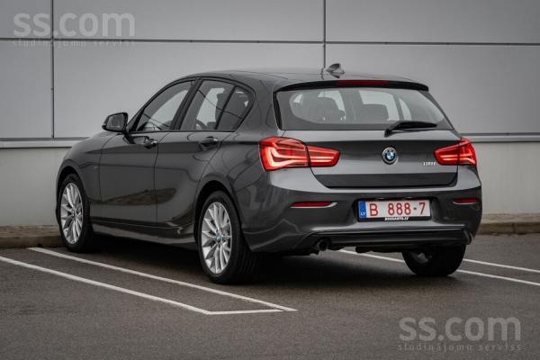 Pelēks BMW 118 2015 Rīga, ar dzinēja tilpumu 1.60 L un nobraukumu 169 tūkst. km par 8450 €, foto 7 vietnē AUTOMOTO.COM.LV