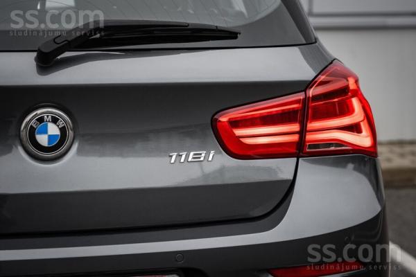 Pelēks BMW 118 2015 Rīga, ar dzinēja tilpumu 1.60 L un nobraukumu 169 tūkst. km par 8450 €, foto 8 vietnē AUTOMOTO.COM.LV