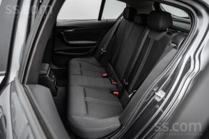 Grey BMW 118 2015 in Riga, with an engine capacity of 1.60 L and mileage of 169 thousand km for 8450 €, photo 13 on AUTOMOTO.COM.LV