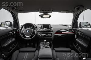 Grey BMW 118 2015 in Riga, with an engine capacity of 1.60 L and mileage of 169 thousand km for 8450 €, photo 15 on AUTOMOTO.COM.LV