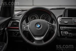 Grey BMW 118 2015 in Riga, with an engine capacity of 1.60 L and mileage of 169 thousand km for 8450 €, photo 18 on AUTOMOTO.COM.LV