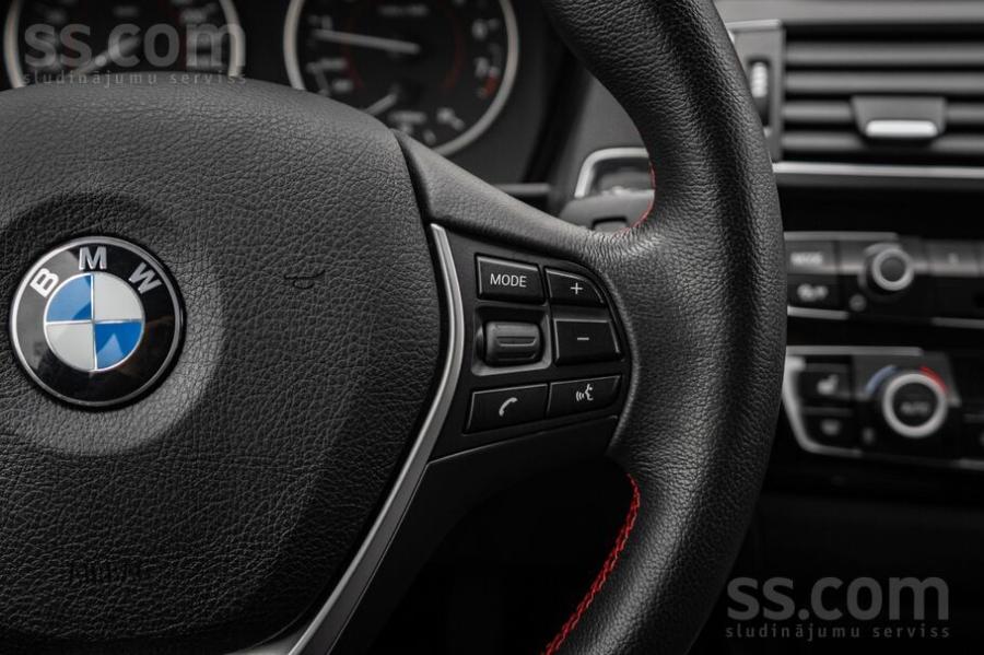 Grey BMW 118 2015 in Riga, with an engine capacity of 1.60 L and mileage of 169 thousand km for 8450 €, photo 19 on AUTOMOTO.COM.LV