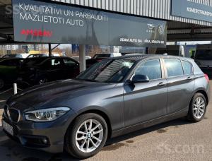 Grey BMW 118 2016 in Riga, with an engine capacity of 1.50 L and mileage of 119 thousand km for 8400 €, photo  on AUTOMOTO.COM.LV